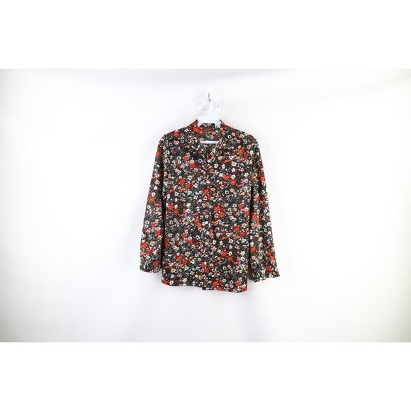 Vintage | Tops | Vintage 7s Mcm Mid Century Modern M Flower Knit ...